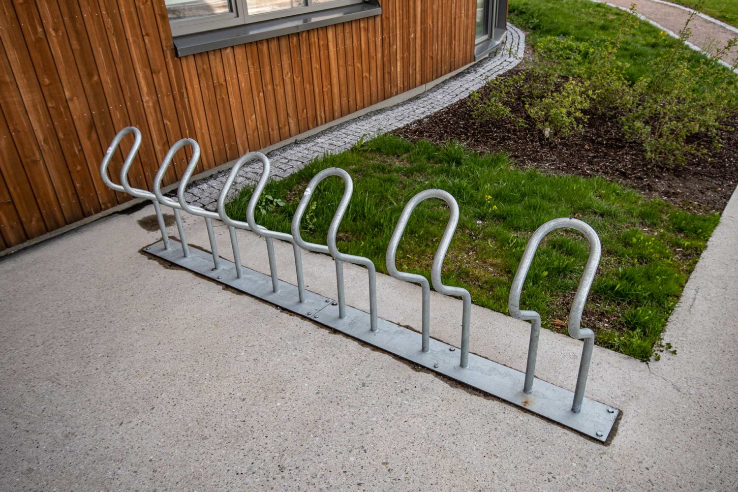 Sykkelstativer - Stål og Glass As